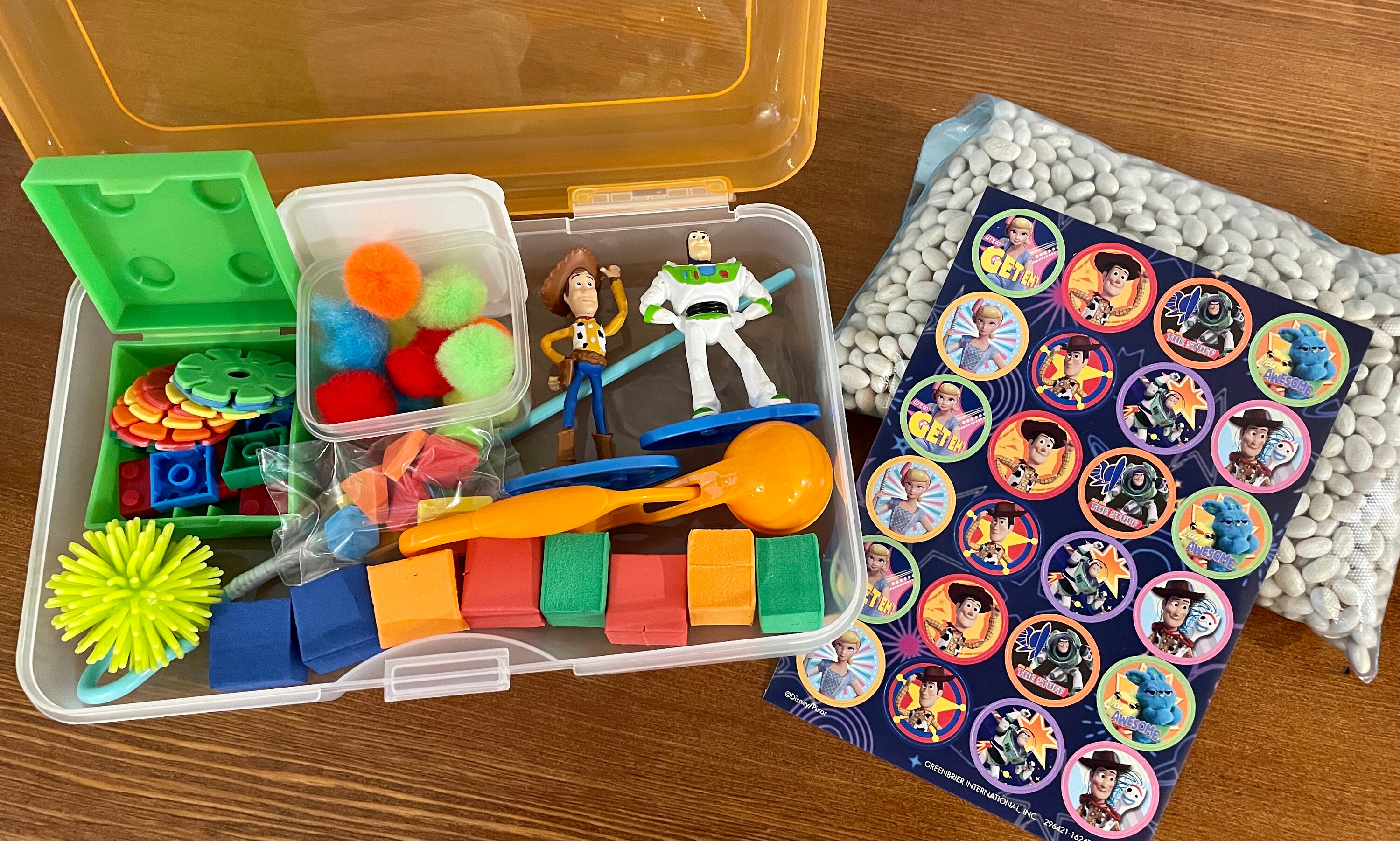 Toy Story Sensory Bin Sensory Play Buzz Lightyear Woody | Etsy