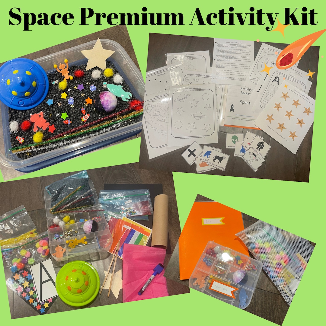 Space Activity Kit, Learning Kit, Craft Kit, Activity Kit, Sensory Kit ...