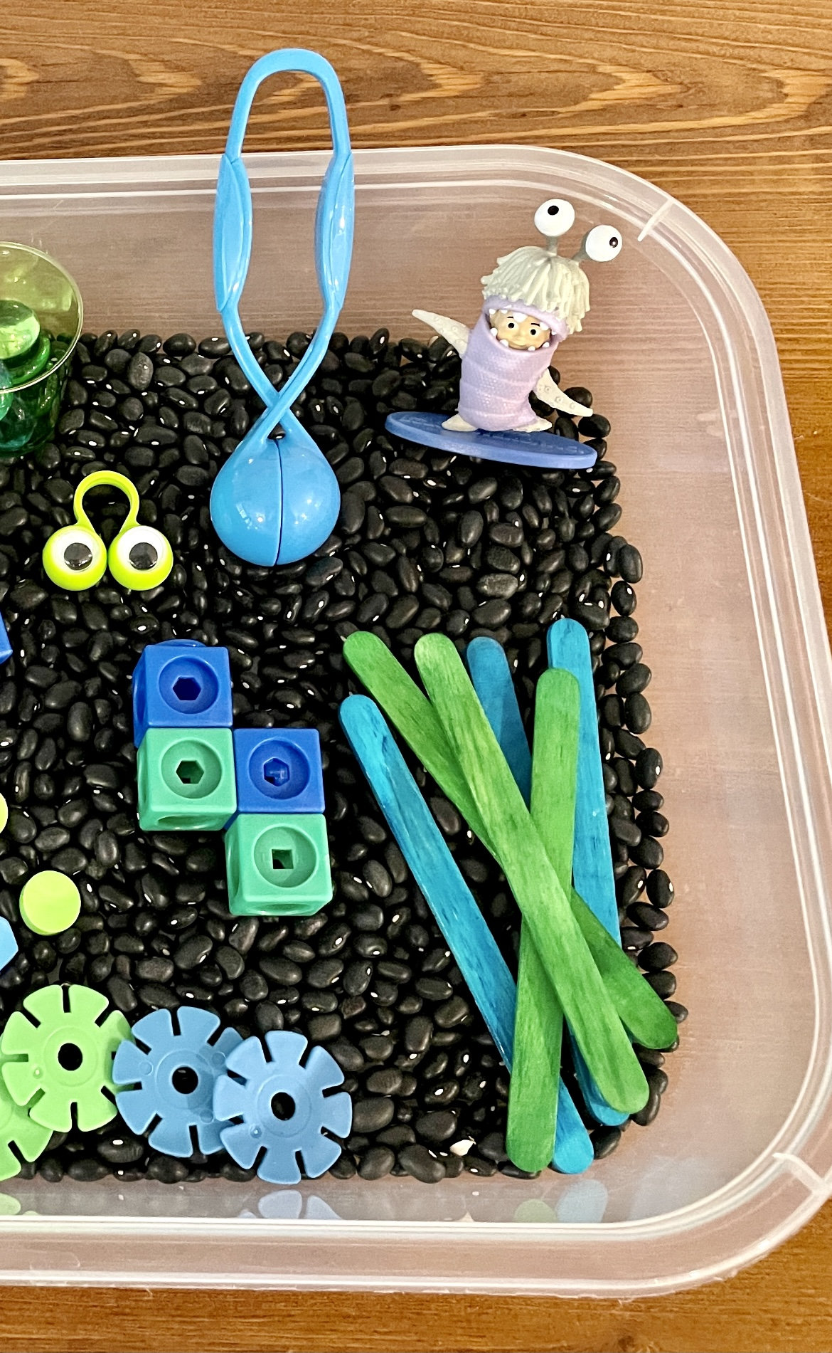 Monsters Inc Sensory Bin, Sensory Play, Pretend Play, Sensory Toy ...