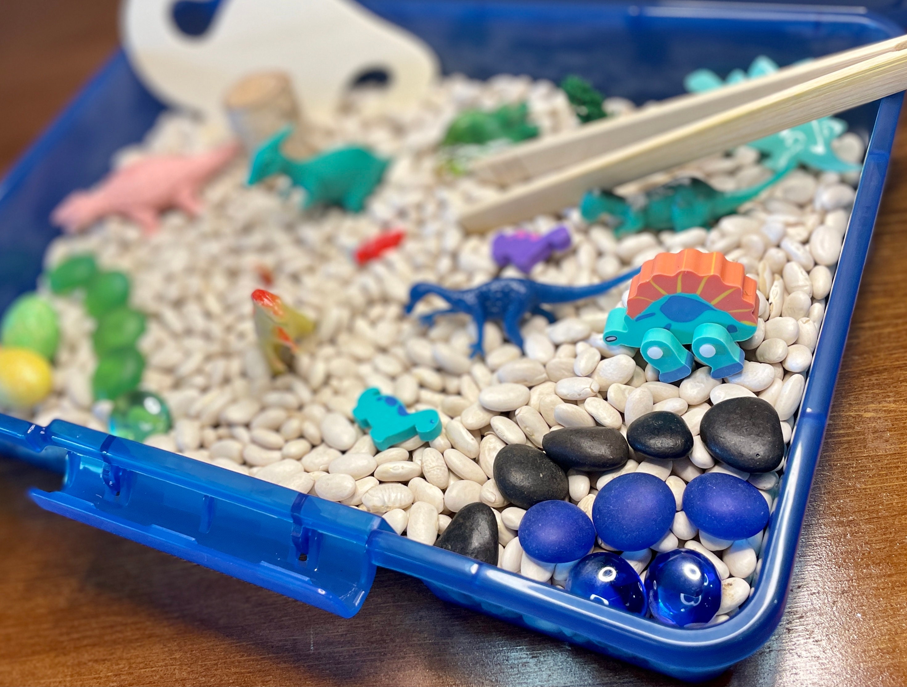 Dinosaur Sensory Bin, Activity Kit, Pretend Play, Sensory Toy, Sensory ...