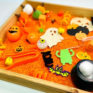 Halloween Toddler Sensory Bin, Halloween Activity, Sensory Kit, Sensory ...
