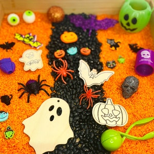 Halloween Sensory Bin, Halloween Activity, Sensory Kit, Spooky Sensory ...