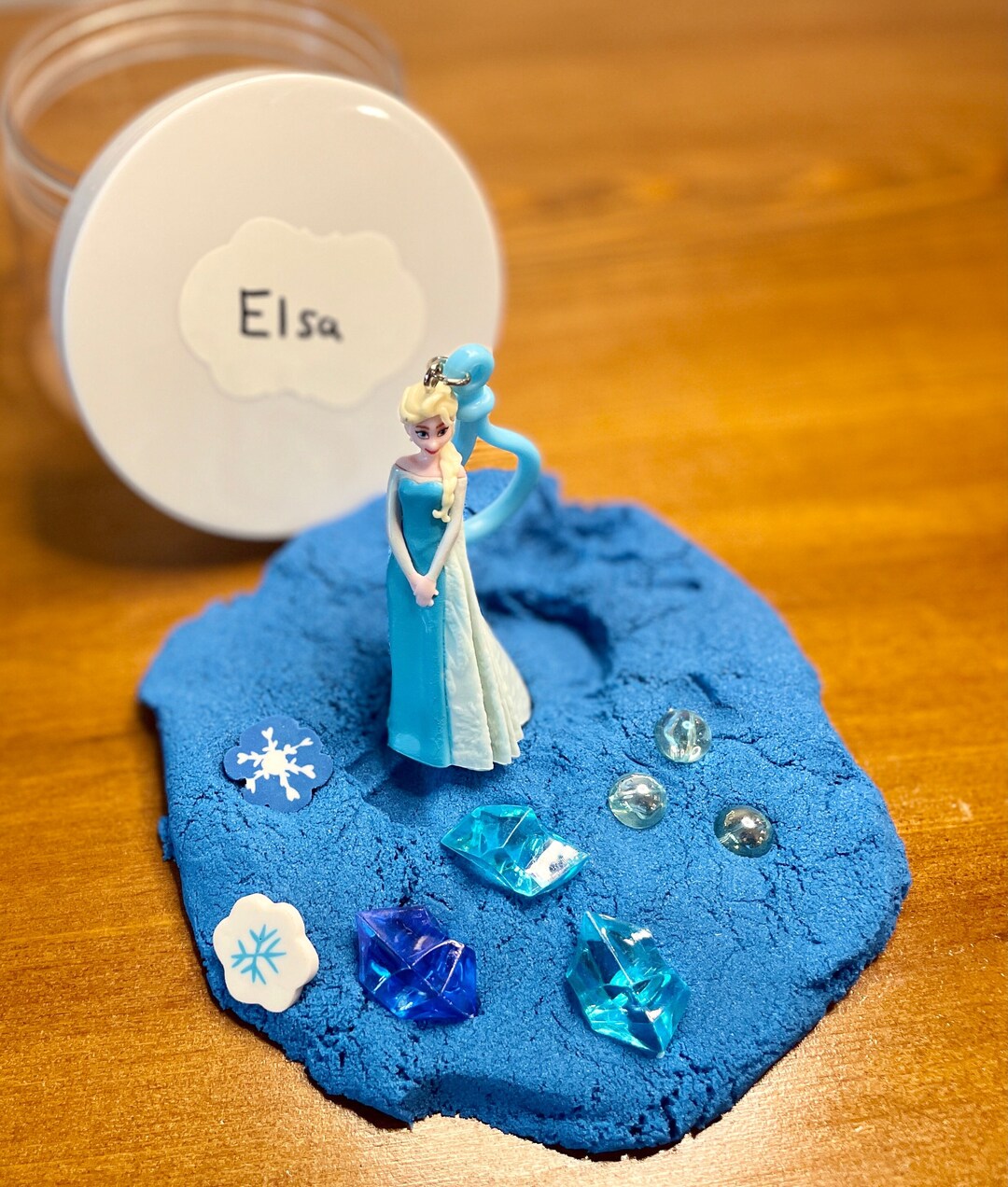 Elsa Sensory Jar, Elsa Frozen Activity, Kids Gift, Toddler Gift ...