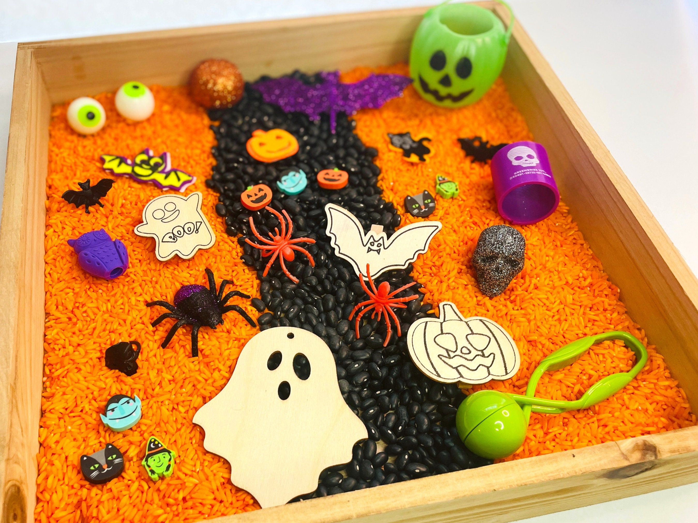 Halloween Sensory Bin, Halloween Activity, Sensory Kit, Spooky Sensory ...