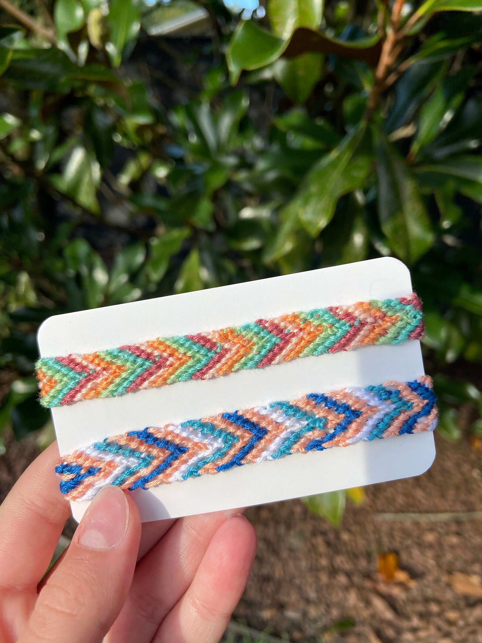 Chevron Friendship Bracelets | Etsy