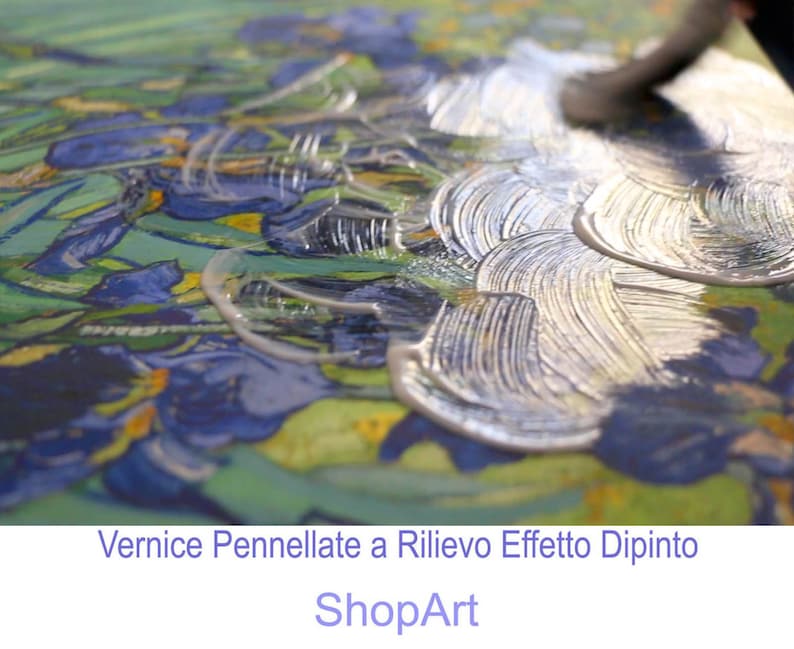 Quadro 3D Vernice Effetto Pennellate Materico Renato Guttuso, Vucciria ...