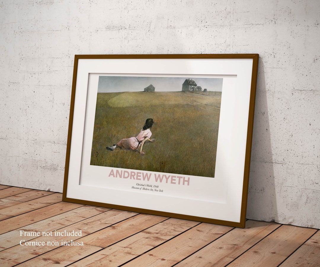 Art Poster Andrew Wyeth the World of Cristina Fine Art Reproduction ...
