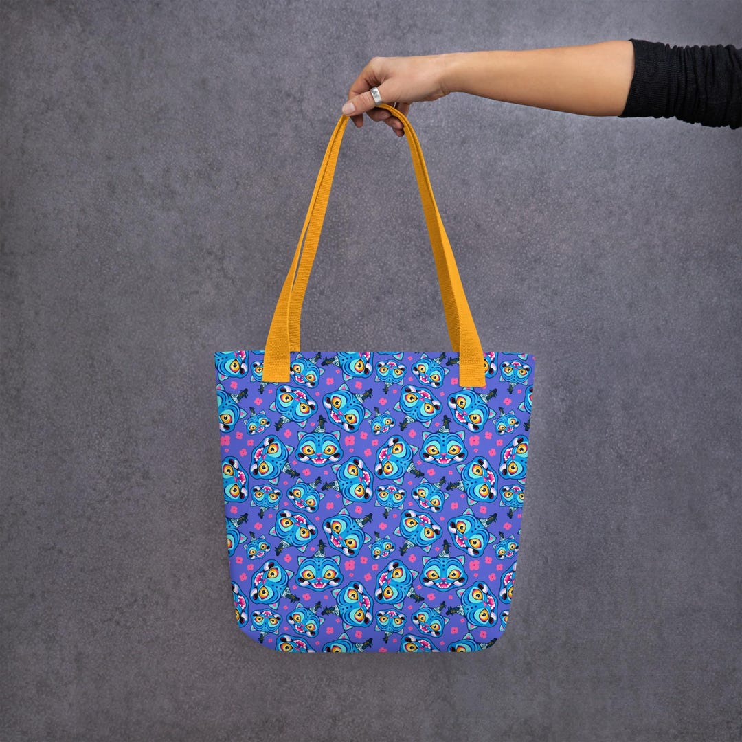 Derpy Tiger Tote Bag - Etsy