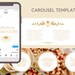 Canva Carousel Quote Template, Motivational Quotes, Elegant Design ...