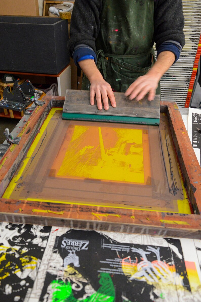 Night Shadows Edward Hopper Screenprint Print Handcrafted - Etsy