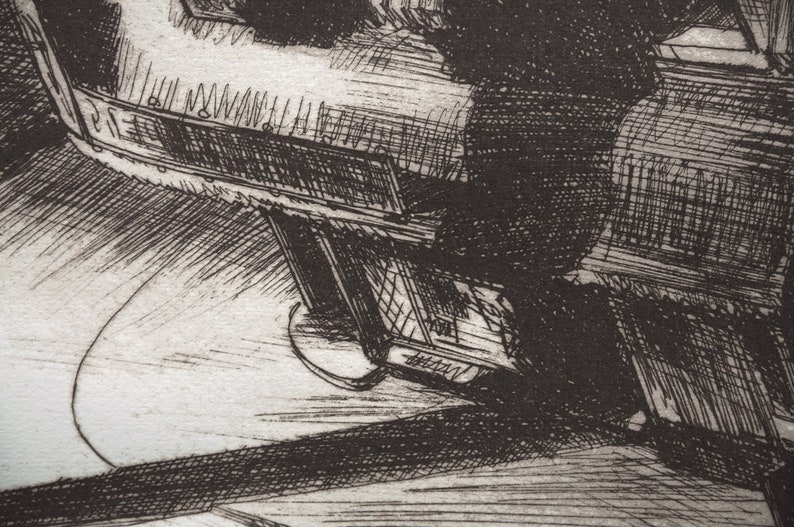 Night Shadows Edward Hopper Screenprint Print Handcrafted - Etsy