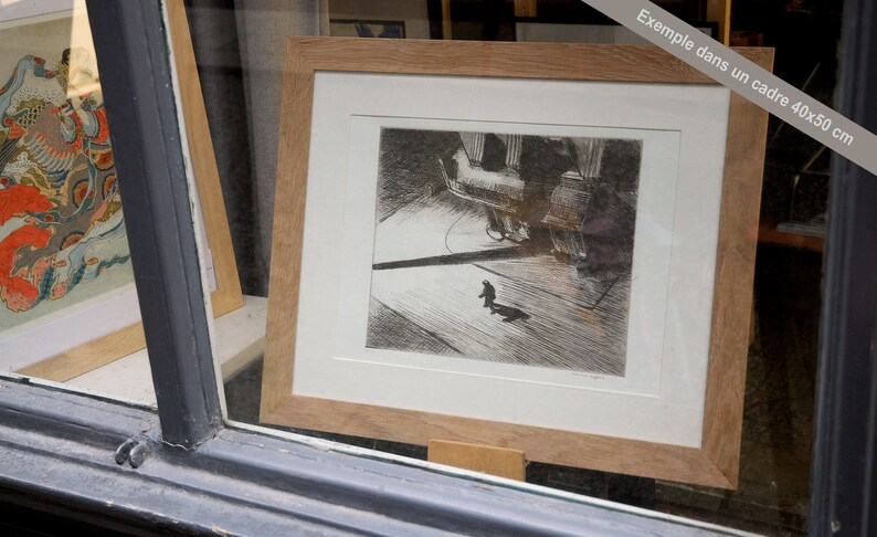 Night Shadows Edward Hopper Screenprint Print Handcrafted - Etsy