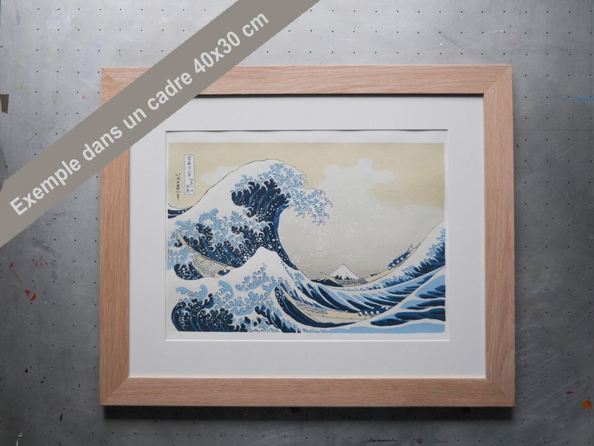 The Great Wave off Kanagawa Hokusai Screenprint Japanese Print ...