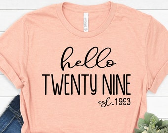 29th Birthday Gift | Etsy