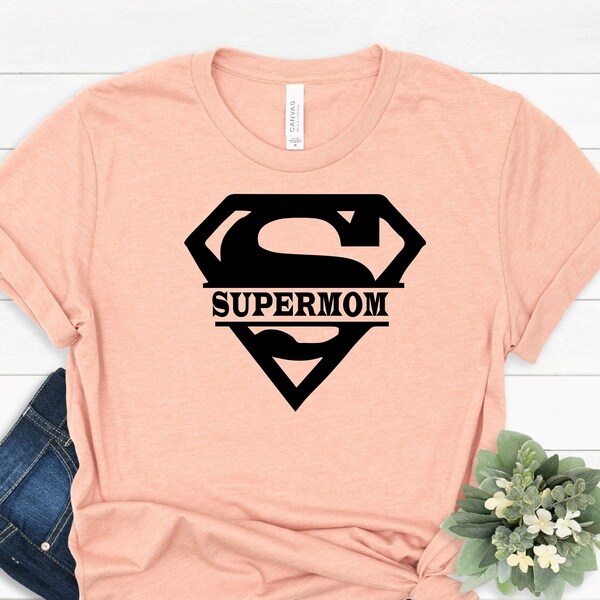 Super Mom T Shirt - Etsy