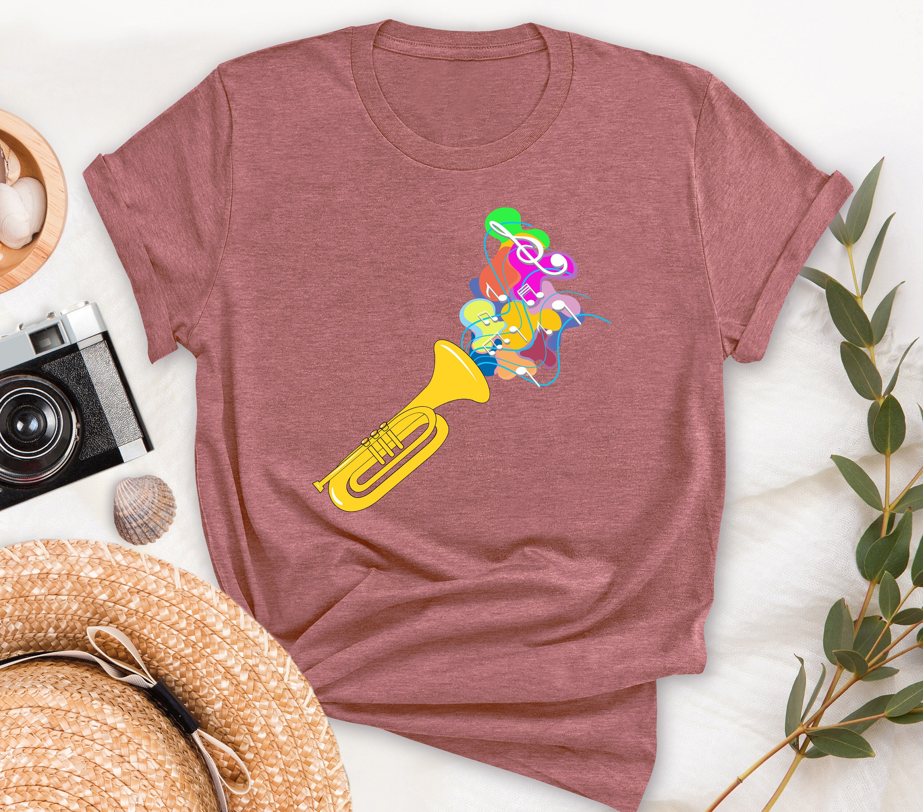 Tuba Shirt, Tuba Gift, Tuba Player Shirt, Funny Tuba Shirt, Music Note ...