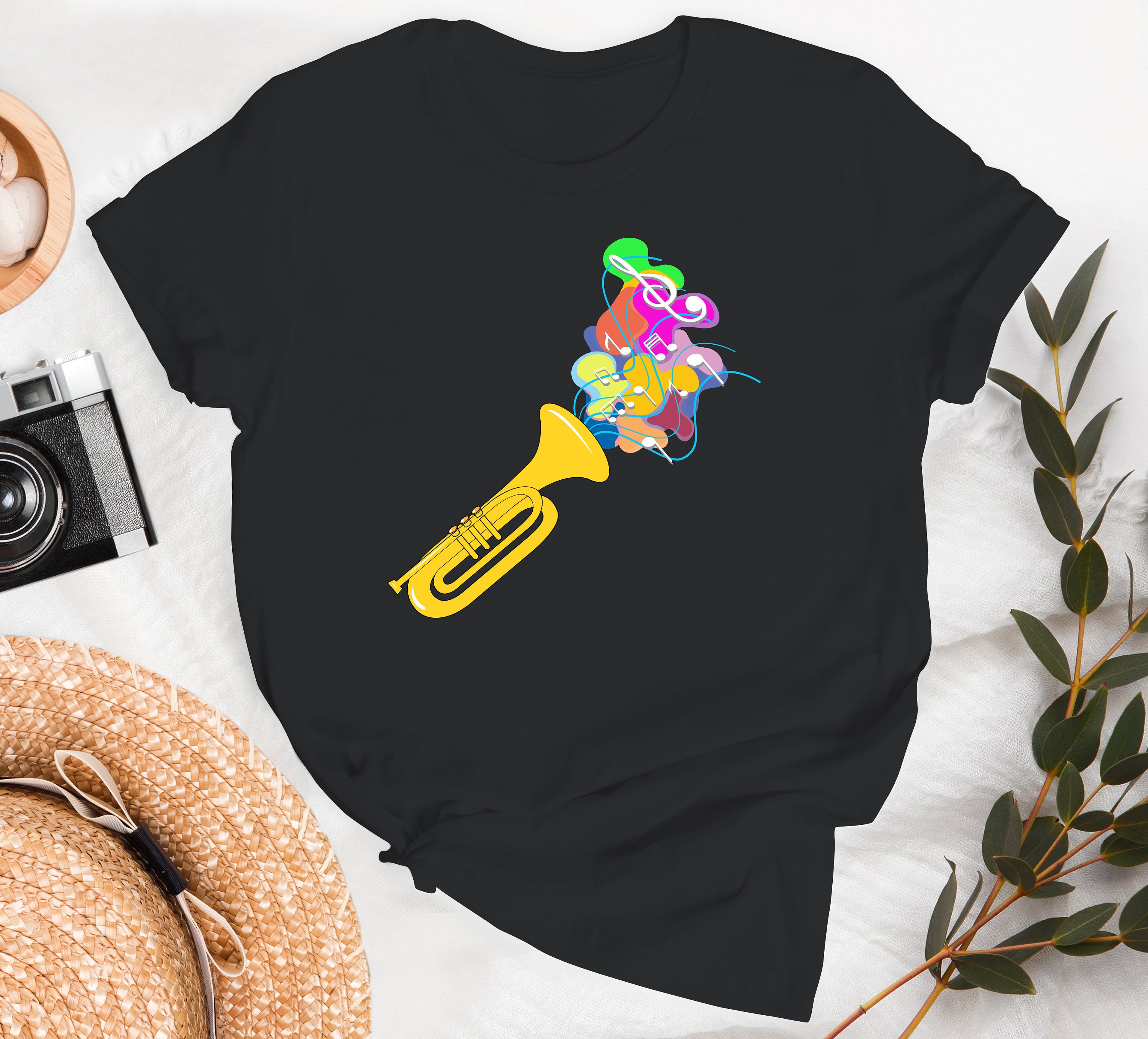 Tuba Shirt, Tuba Gift, Tuba Player Shirt, Funny Tuba Shirt, Music Note ...