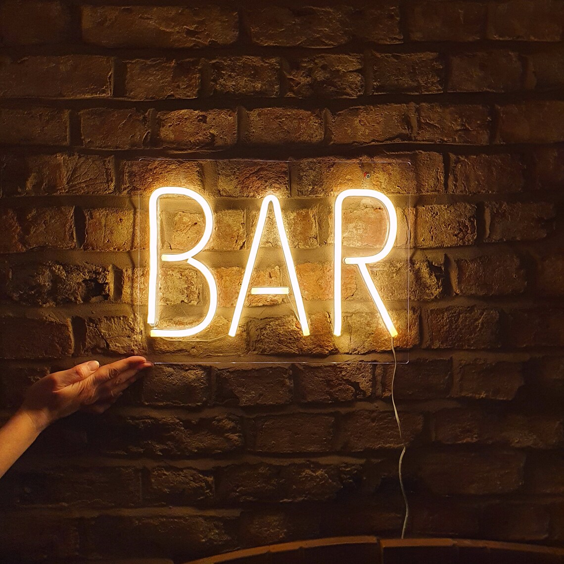 Home Bar Neon Sign LED Light Bar Wall Art Gift for Him | Etsy UK