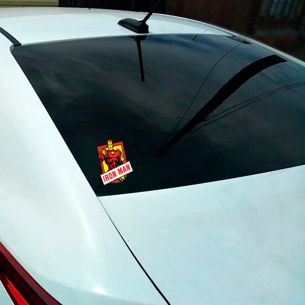 Iron Man Truck Decals - Etsy