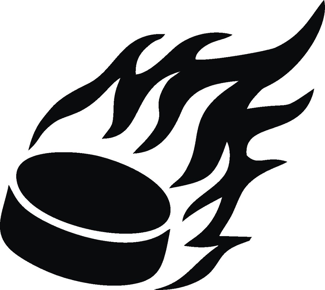 Hockey Puck Vinyl Decal Truck Car Sticker Laptop Sticker - Etsy Canada