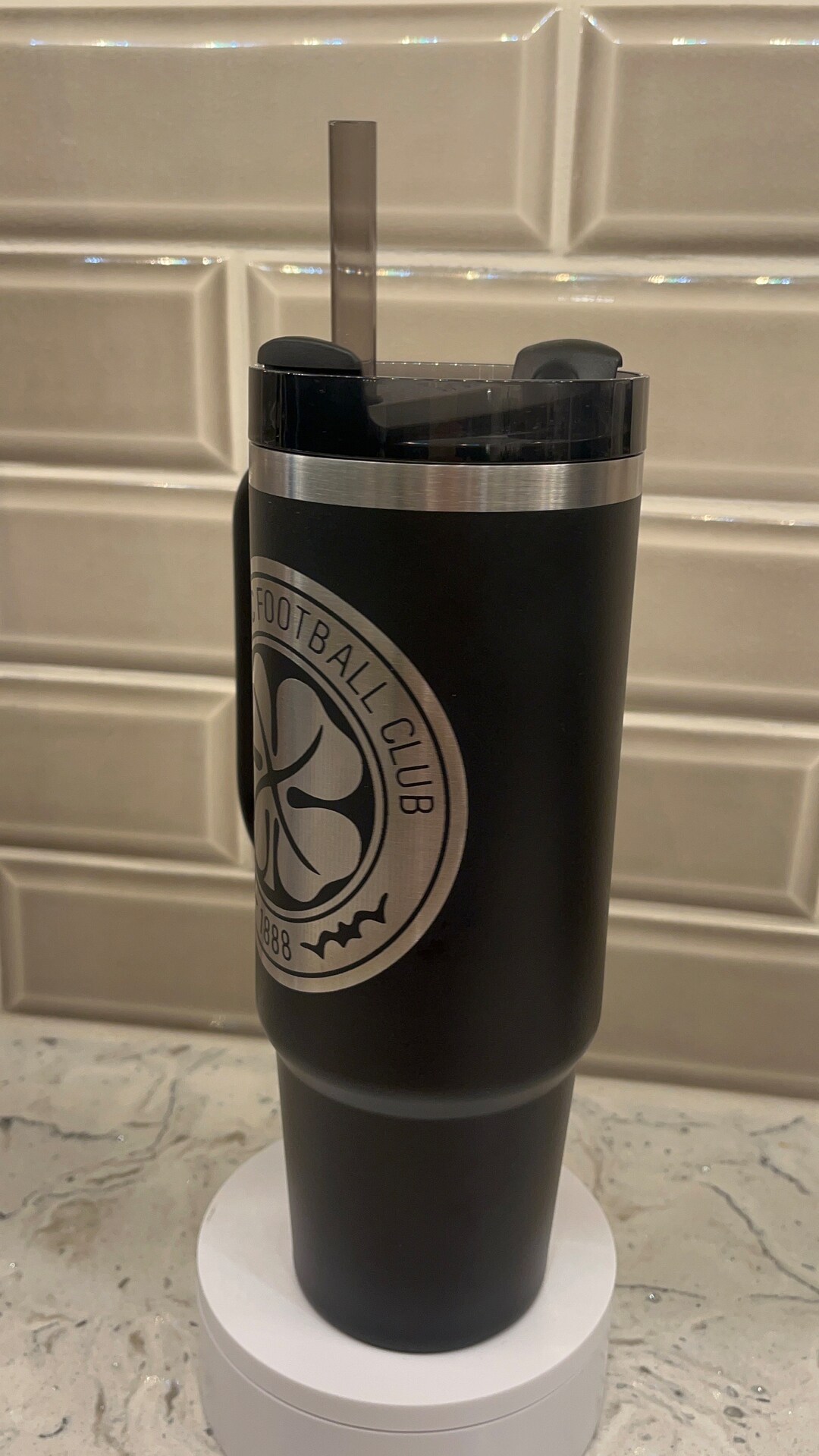 Celtic Football Club, Laser Engraved Tumbler,40oz,stanley Quencher 2.0 ...
