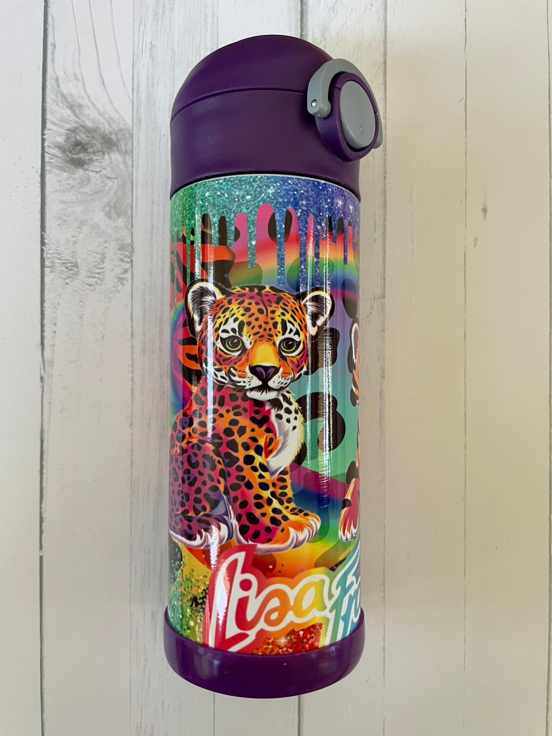 Lisa Kinder Vollverpackung 12 Unzen Wasserflasche Versandfertig lila ...