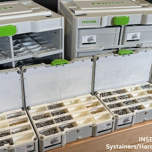 Festool Systainer Mini S76 CUSTOM INSERTS - Etsy