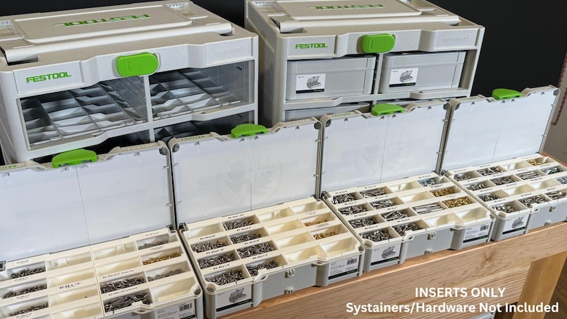 Festool Systainer Mini S76 CUSTOM INSERTS - Etsy