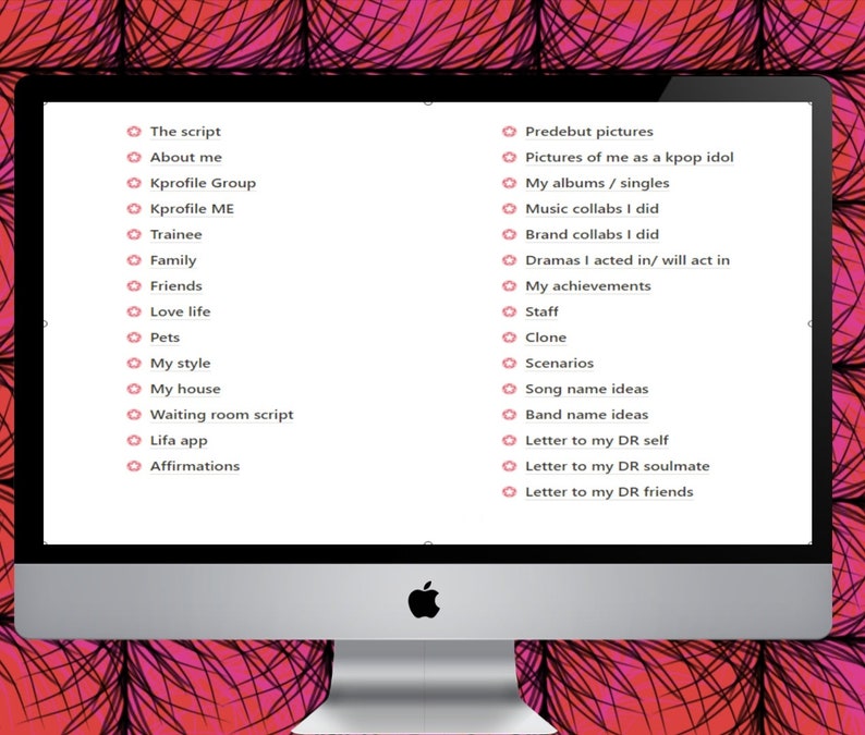 Notion Shifting Script Template Creativeenergyworks