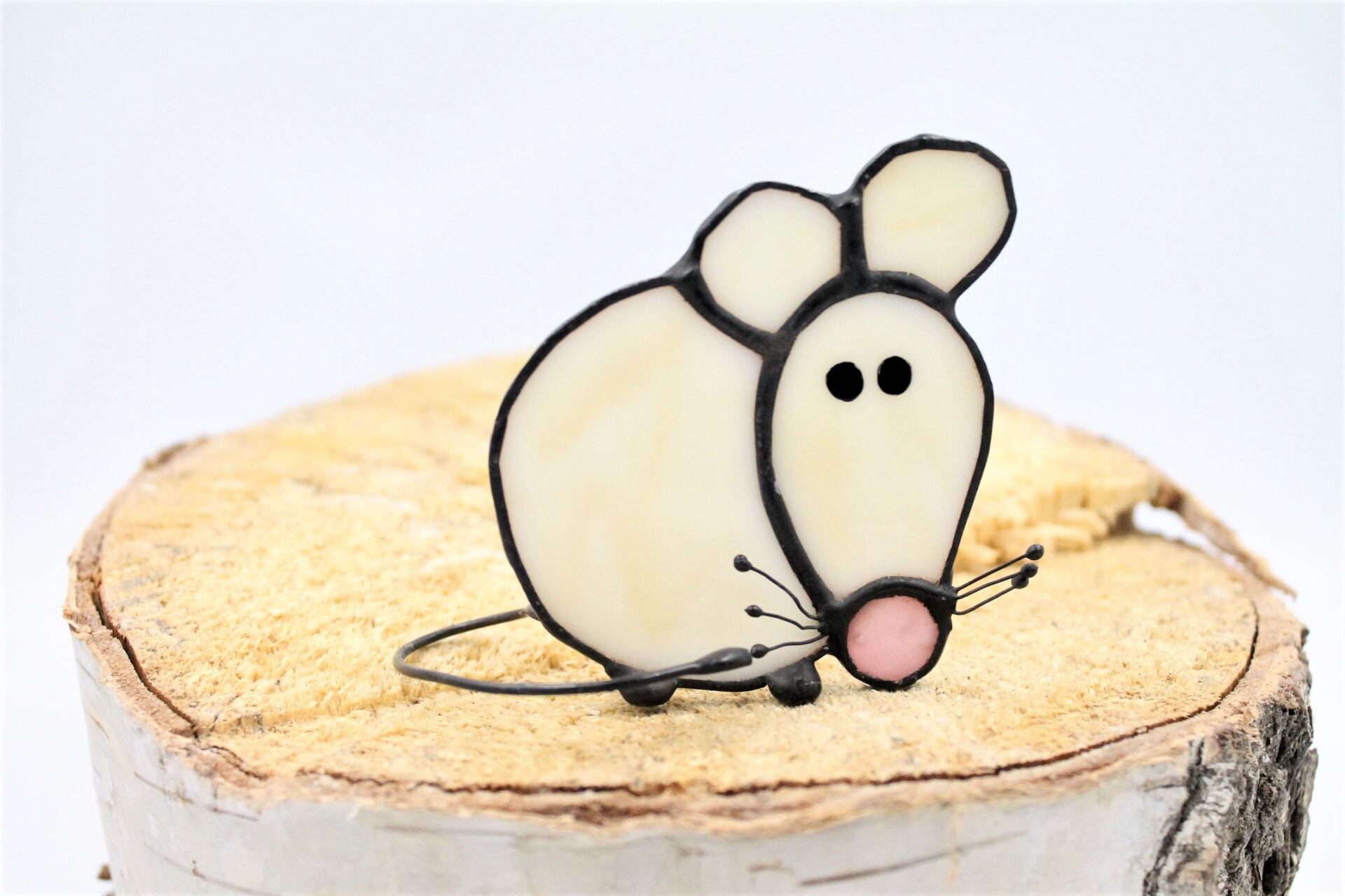 White Mouse Figurine, Rodent Lover Gift Idea, Animal Home Decor - Etsy