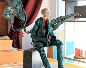 Male Angel Sculpture - Etsy