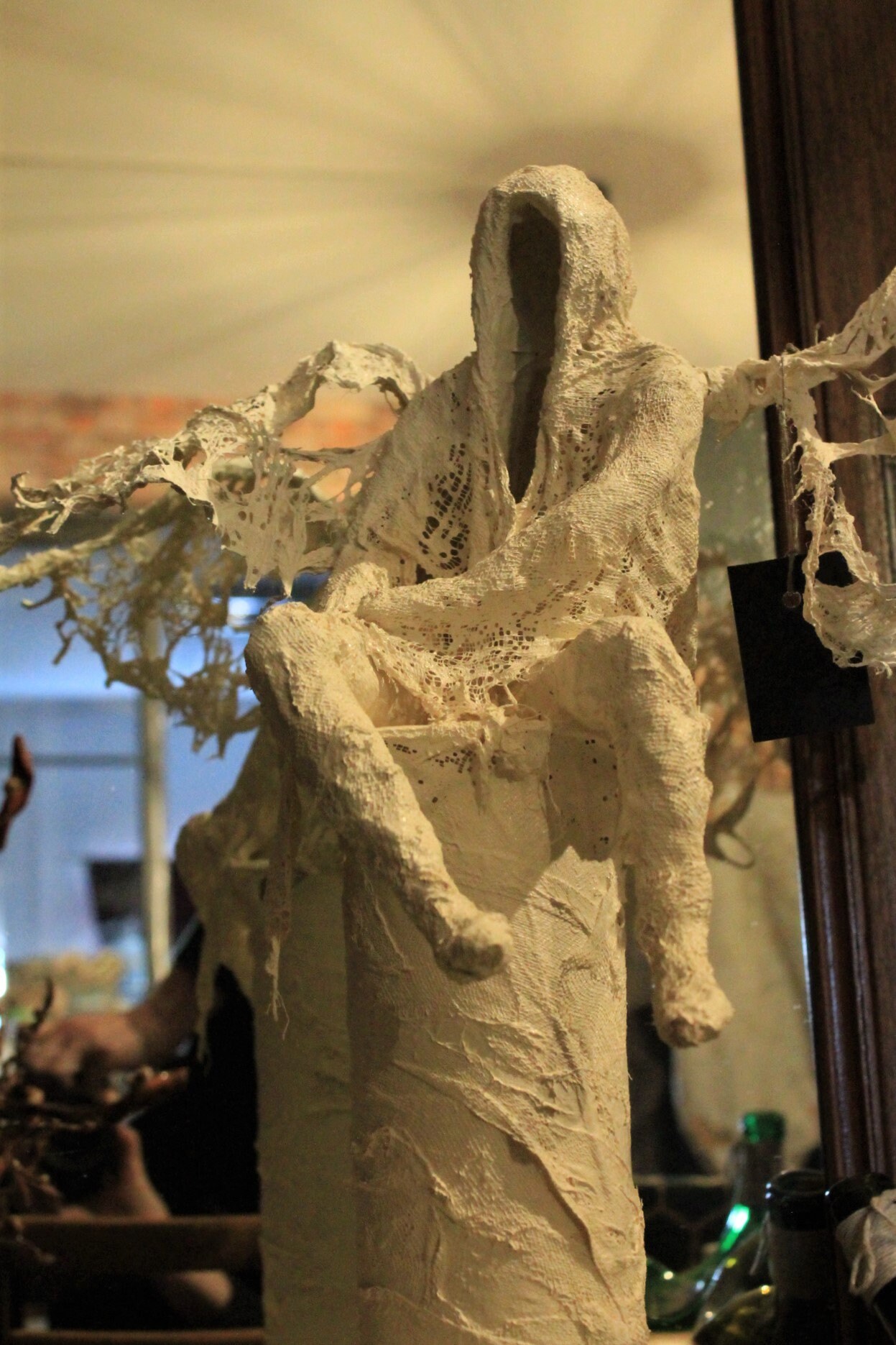 Ivory Ghost Male Angel Unique Art Piece for Gothic Home - Etsy