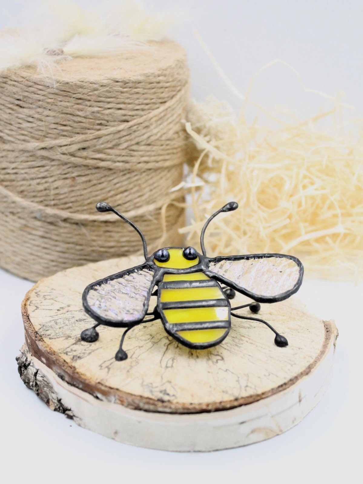 Honey Bee Figurine, Cute Gift for Beekeeper, Cottage Home Decor - Etsy
