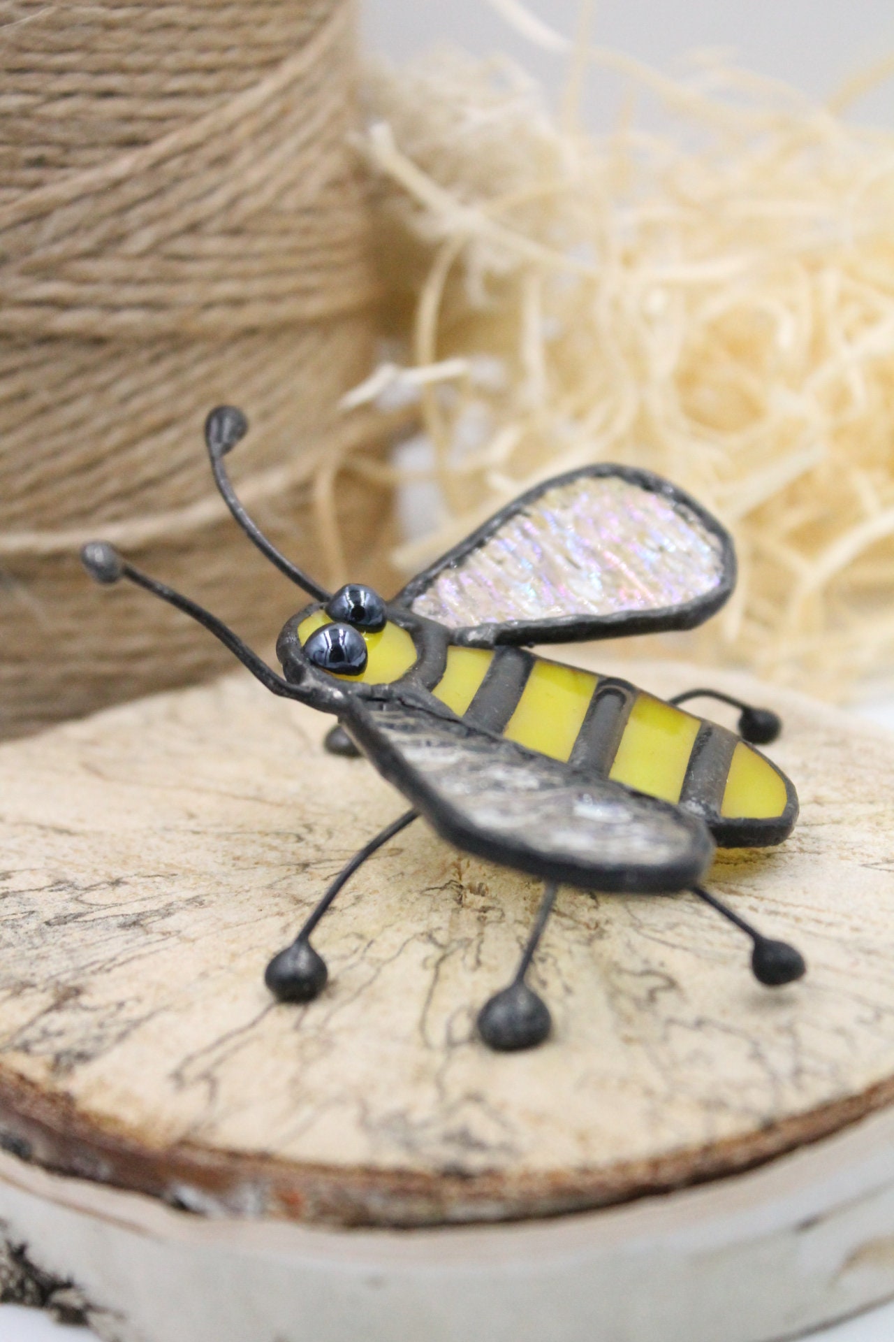 Honey Bee Figurine, Cute Gift for Beekeeper, Cottage Home Decor - Etsy