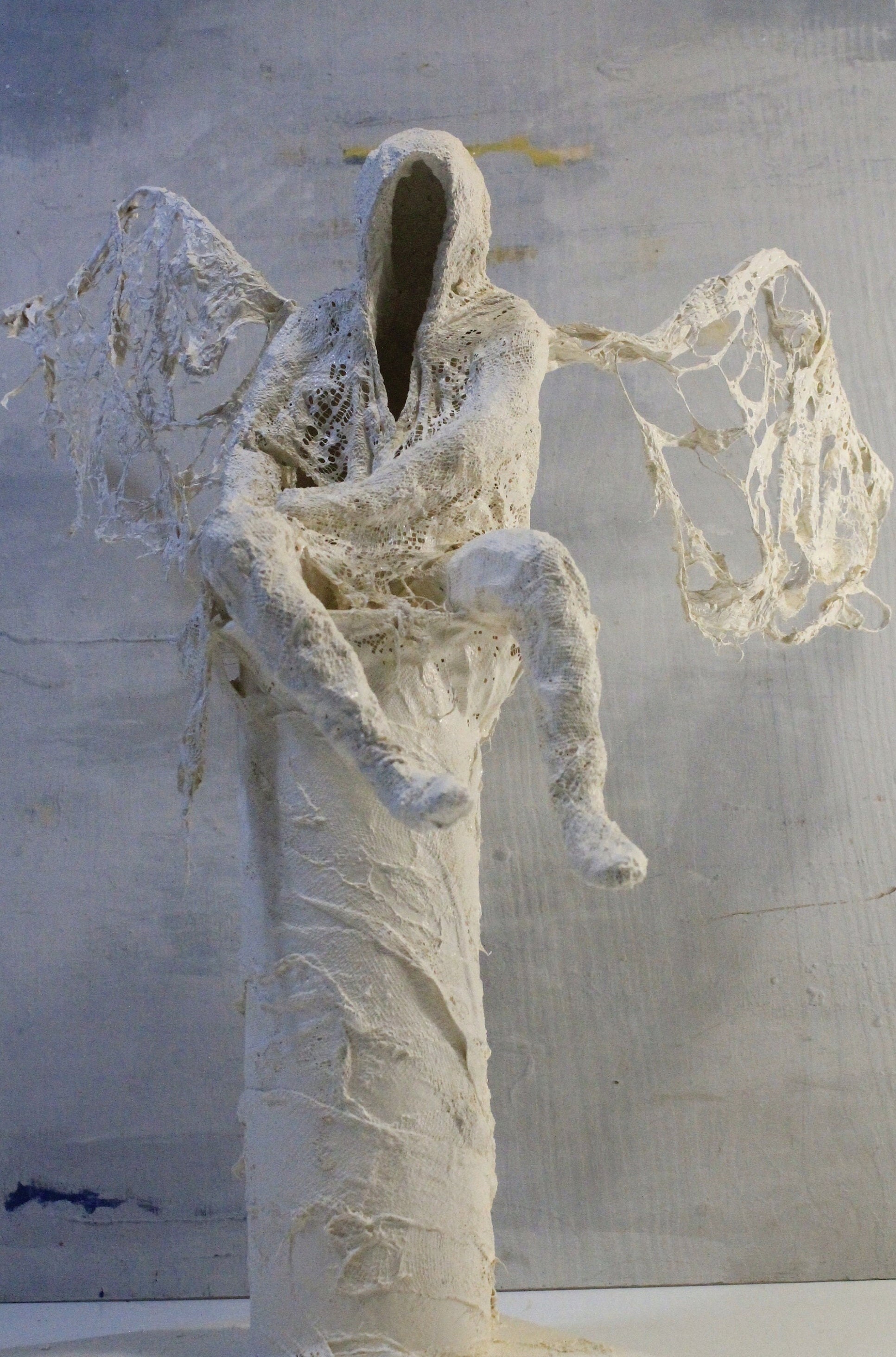 Ivory Ghost Male Angel Unique Art Piece for Gothic Home - Etsy