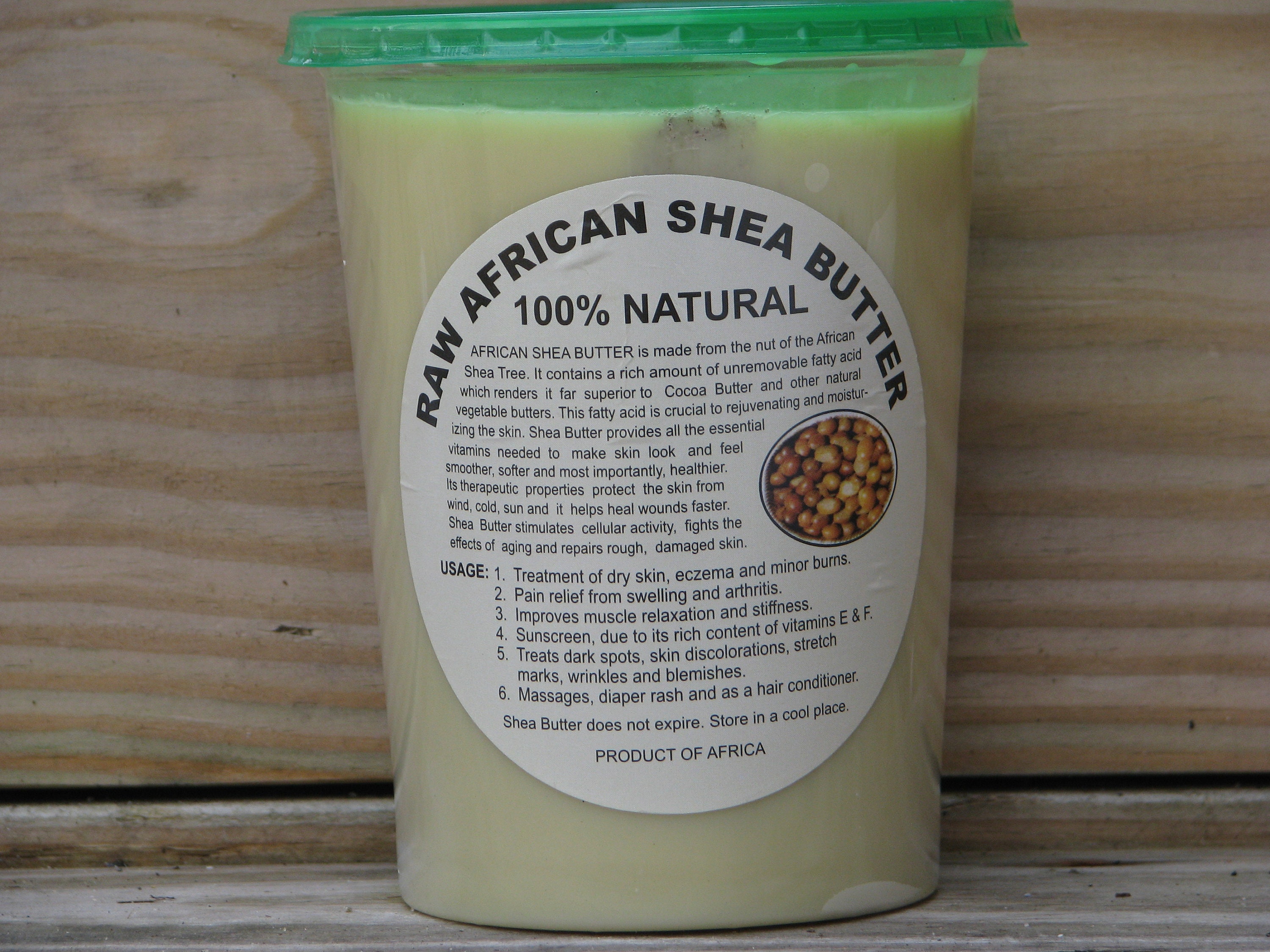 Organic Unrefined Unfiltered Raw Fair Trade African Shea Butter 1 4 8 16 32 OZ - Etsy