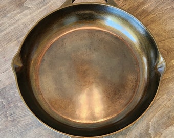 Cast Iron Skillet Smooth Ground Pan 12 Inch - Etsy