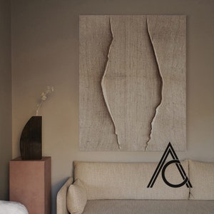 Beige Wabi Sabi Wall Art Set of 2 Beige Wabi Sabi Japandi Wall Art Neutral Wabi Sabi Painting ...