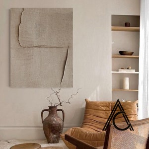 Beige Wabi Sabi Wall Art Set of 2 Beige Wabi Sabi Japandi Wall Art Neutral Wabi Sabi Painting ...