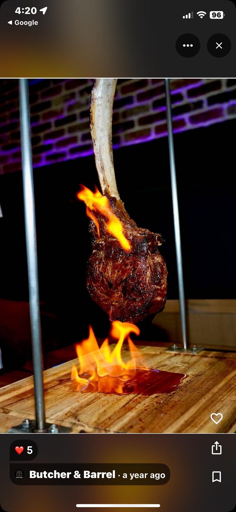Hanging Tomahawk Steak Board - Etsy