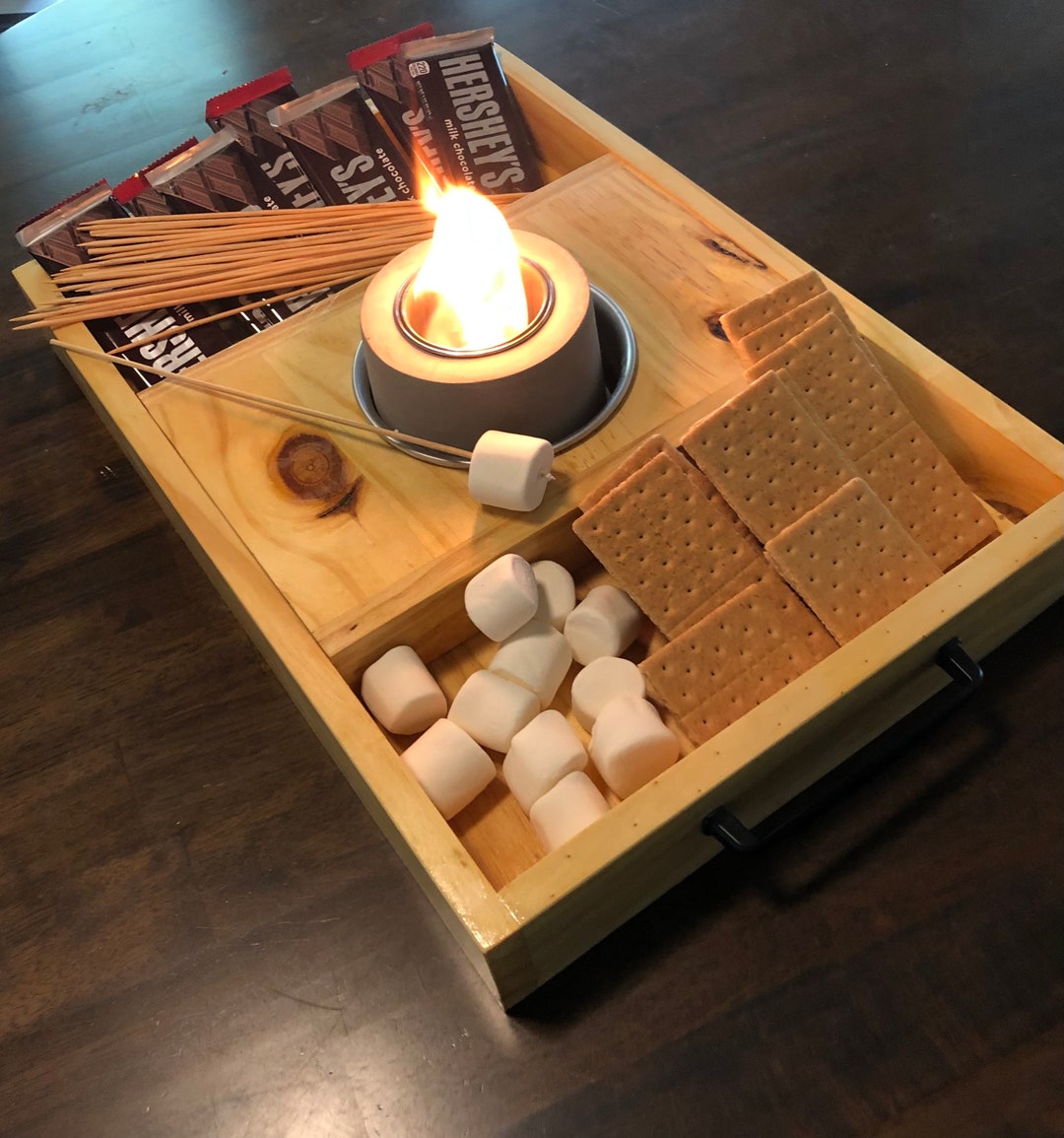S’mores Table Top With Flame - Etsy
