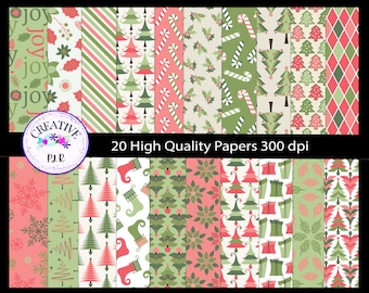 Vintage Pinks Digital Paper Pack |20 High Quality Backgrounds ...