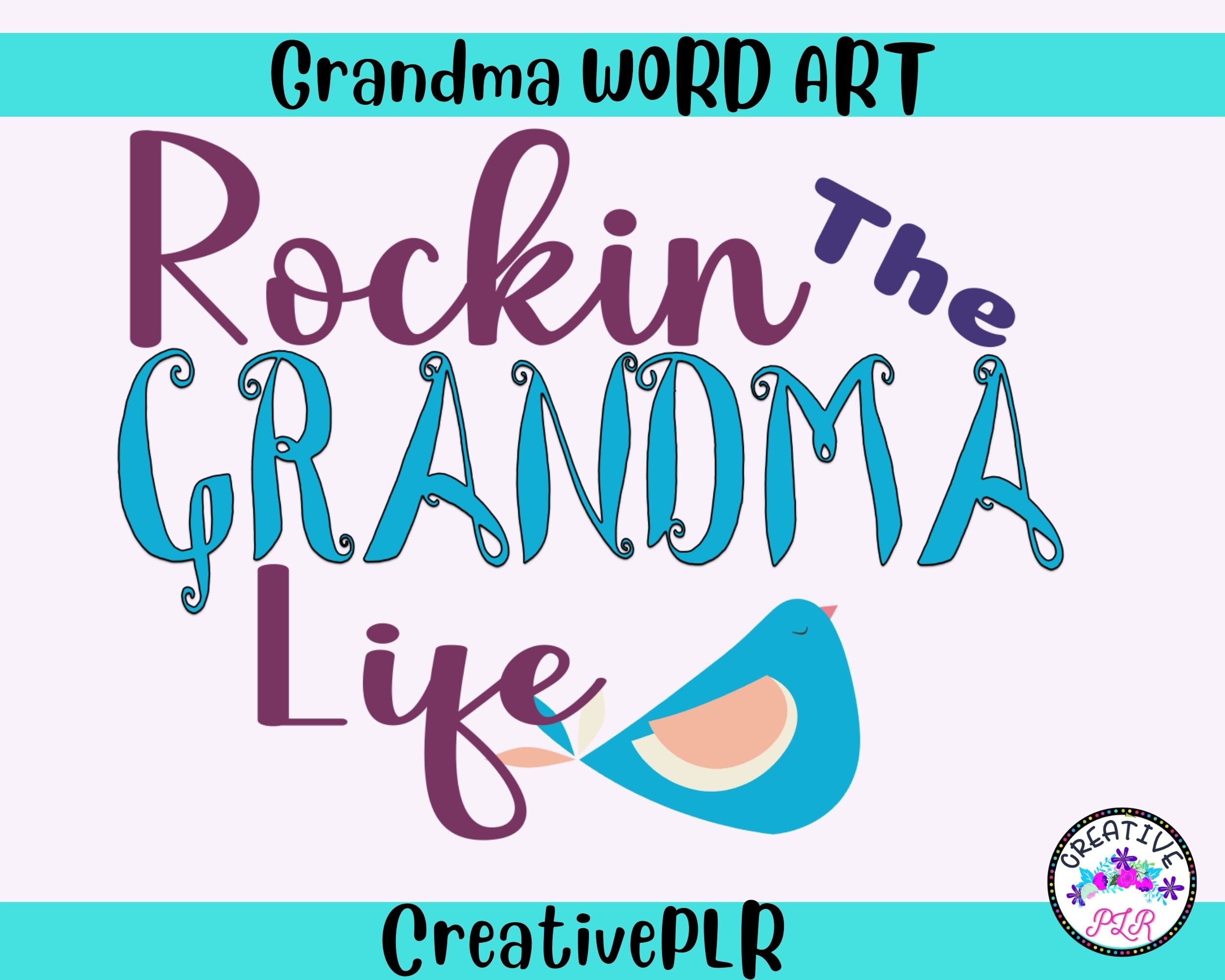 Grandma Word Art Quotes - Etsy