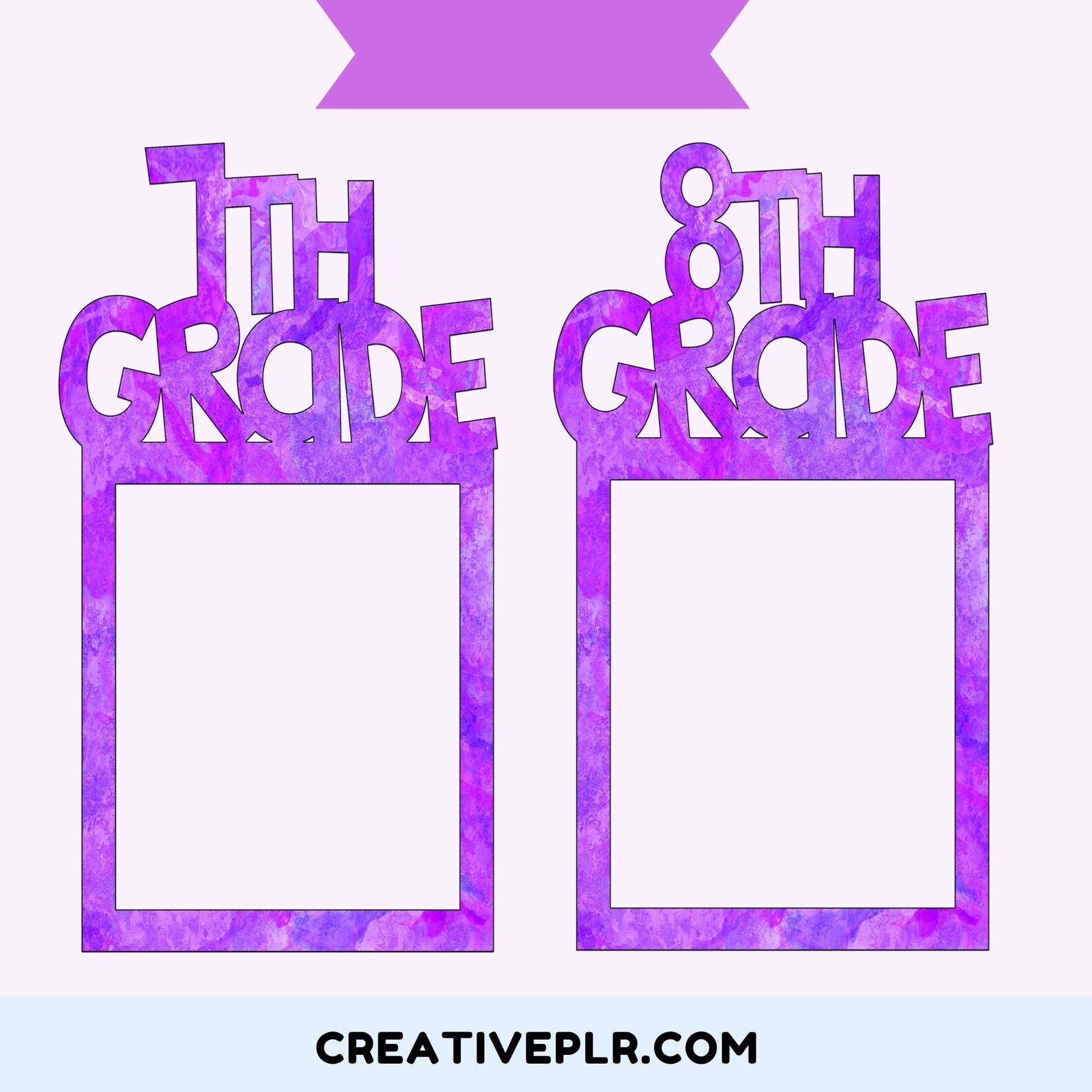 Plum School Picture Frames - Etsy