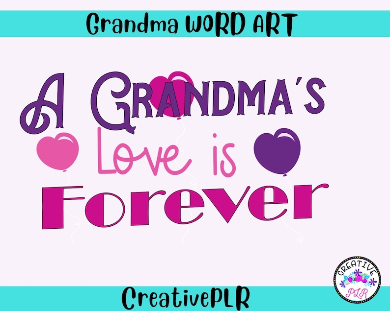 Grandma Word Art Quotes - Etsy