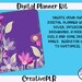 Purple Garden Digital Planner Cover Kit PLUS Digital Notebook Covers - Etsy