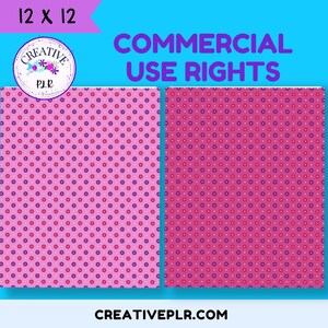 Vintage Pinks Digital Paper Pack |20 High Quality Backgrounds ...