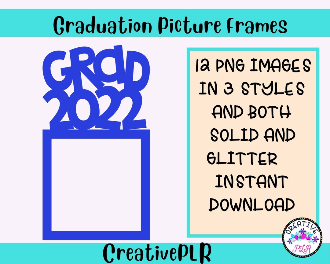 Royal Blue 2022 Graduation Picture Frames - Etsy