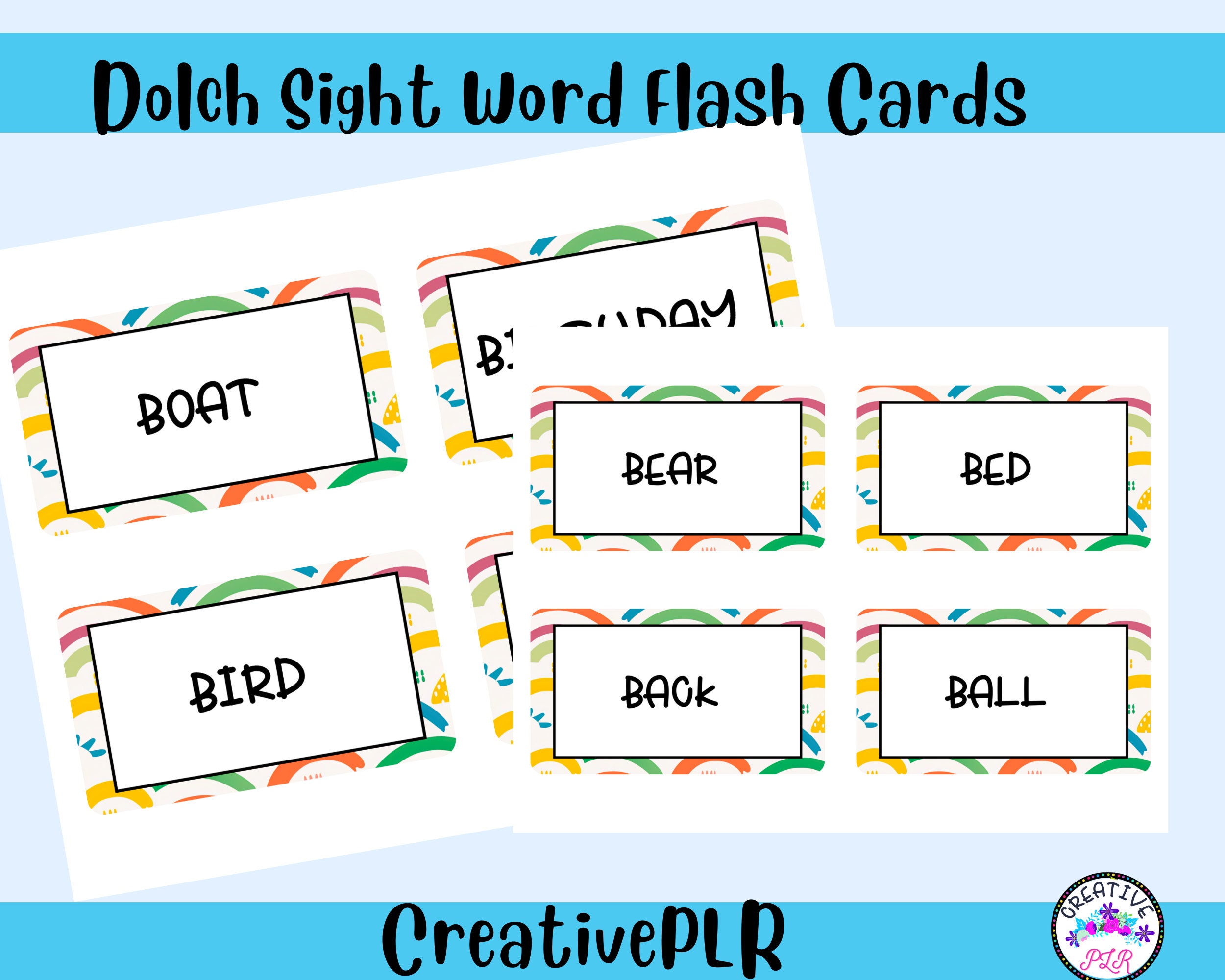 Sight Word Practice Flash Cards | Sight Word Review | Kids Printables ...