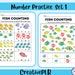 Counting Practice Worksheets Set 1 | Counting Review | Kids Printables ...